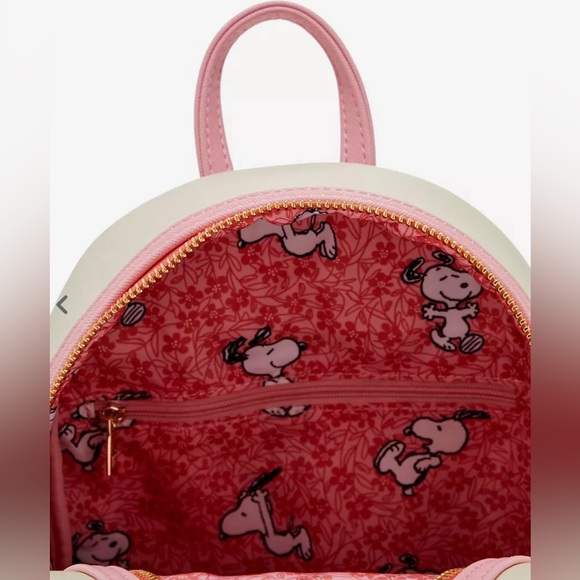 Bags | Loungefly Peanuts Snoopy Doghouse Floral Mini Backpack | Poshmark